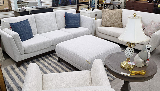 Wallpaper and Designer Home - consignment furniture | quality in stock ...