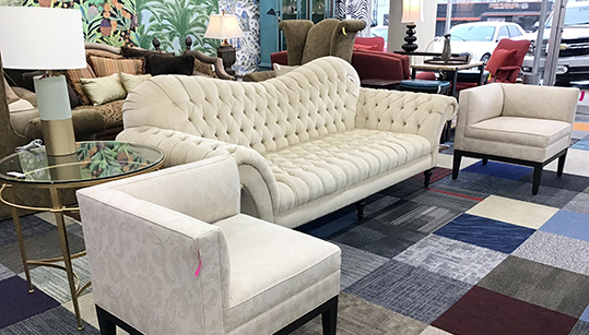 Wallpaper and Designer Home - consignment furniture | quality in stock ...